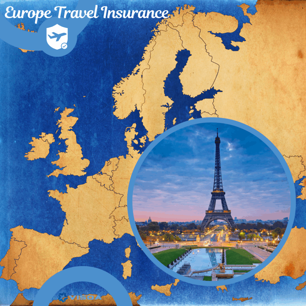 Europe Travel Insurance, Coverage for Europe Visitors - VISOA®